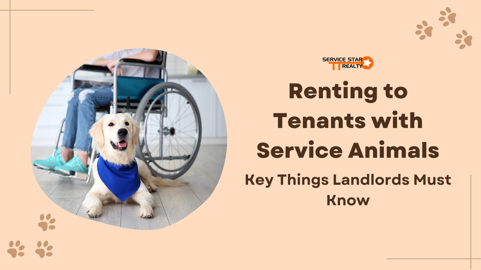 Renting to Tenants with Service Animals: A Guide for Landlords